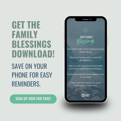 The Family Blessing: 30 Ideas for Family Blessing Statements to Use